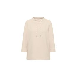 Cecil Langarmshirt in oat milk beige | Gr.: XL