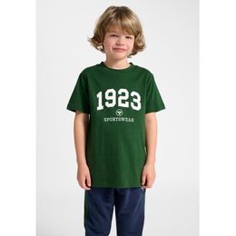 Hummel T-Shirt Hmljr Graphic Kinder in DARK GREEN | Gr.: 34-39