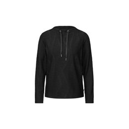 Cecil Langarmshirt in Black | Gr.: XL