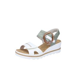 Rieker Sandalen in weiss/mint/weiss | Gr.: 40