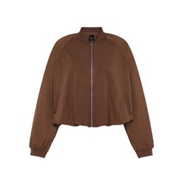 Zero Bomberjacke mit Rei&szlig;verschluss in Downtown Brown | Gr.: 40