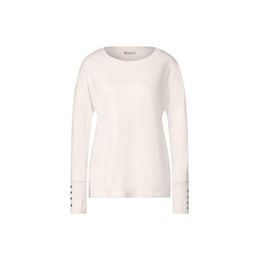 Street One Langarmshirt in lucid white | Gr.: 38