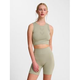 Hummel T-Shirt Hmlhiit Damen in SEAGRASS | Gr.: S