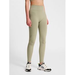 Hummel Leggings Hmlhiit Damen in SEAGRASS | Gr.: L