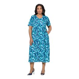Ulla Popken Kleid in marine | Gr.: 54-56