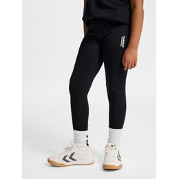 Hummel Verstellbare Taille Leggings Hmljr Base Multisport Kinder in BLACK | Gr.: 128