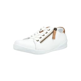 Andrea Conti Sneaker in Wei&szlig;/Braun | Gr.: 39