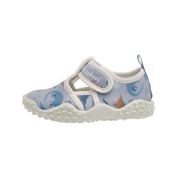Playshoes Aqua-Schuh Dino allover in blau | Gr.: 22-23