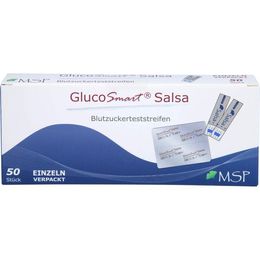 Glucosmart Salsa Blutzuckerteststreifen einzeln 50X1 St
