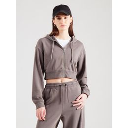 ABOUT YOU Sweatjacke 'Jolin' Damen Gr&ouml;&szlig;e L dunkelgrau