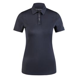 Pikeur Sports Funktions-Poloshirt blau Damen 38