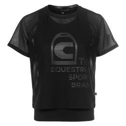 Cavallo Doppellagiges T-Shirt CAVALBELIA schwarz Damen 32