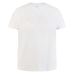 Pikeur Athleisure Oversized Baumwollshirt wei&szlig; Damen 32
