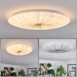 hofstein Vogorno Deckenleuchte LED Wei&szlig;, 1-flammig