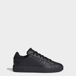 Sneaker adidas Sportswear "GRAND COURT 3.0 KINDER UND TEENS", M&auml;dchen, Gr. 38,5, core schwarz, core schwarz, core schwarz, Synthetik, Textil, Schuhe Sneaker, f&uuml;r Kinder & Jugendliche