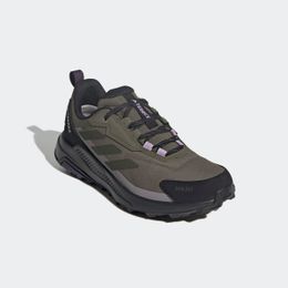 Wanderschuh adidas terrex "TERREX ANYLANDER RAIN.RDY", Damen, Gr. 38,5, olive strata, night cargo, core schwarz, Textil, Schuhe Wanderschuh, wasserdicht