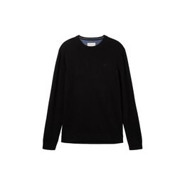 Tom Tailor Sweater male Black size XXXL