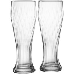 Ritzenhoff Breker Weizenbiergl&auml;serset Noa, Klar, Glas, 2-teilig, 660 ml, Essen & Trinken, Gl&auml;ser, Biergl&auml;ser