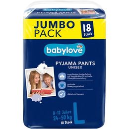 Pyjama Pants Gr. L 8-12 Jahre (24-50 kg), Jumbopack babylove