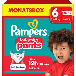 Pampers Baby Pants Baby Dry Gr. 6 Extra Large (13-19 kg) Monatsbox
