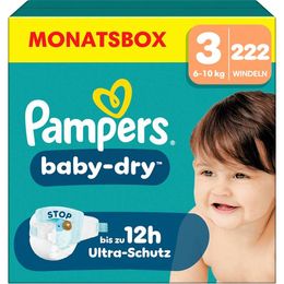 Pampers Windeln Baby Dry Gr. 3 Midi (6-10 kg) Monatsbox