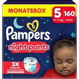 Pampers Baby Pants Night Gr. 5 (12-17 kg) Monatsbox