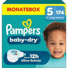 Pampers Windeln Baby Dry Gr. 5 Junior (11-16 kg) Monatsbox