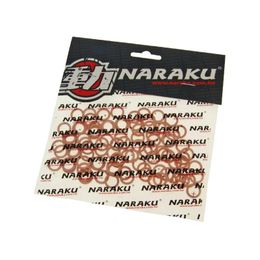 Dichtringe Kupfer Naraku 8x12x1,5mm 100 St&uuml;ck