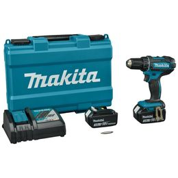 Makita Akku-Bohrschrauber-Set 'DDF482RFE' 18 V mit 2 x 3,0 AH Akku und Schnellladeger&auml;t