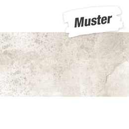 Muster zur Bodenfliese 'Materia' Feinsteinzeug grau 30 x 60 cm
