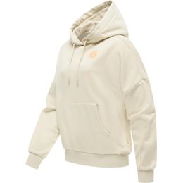 Ragwear Damen Kapuzenpullover "Pirita PP", beige, Gr. XXXL, Material: 70% Baumwolle, 30% Polyester, Pullover, oversized Damen Hoodie mit