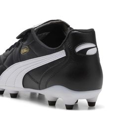 Puma Herren Fu&szlig;ballschuh "KING TOP FG/AG Fu&szlig;ballschuhe Erwachsene", Gr. 42,5, schwarz-wei&szlig;, Obermaterial: Synthetik; Futter: Synthetik; Innensohle: