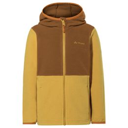 Vaude Kinder Kapuzenfleecejacke "KIDS PULEX HOODED JACKET II"savanna, Gr. 104, Fleece, Obermaterial: 100% Polyester, Jacken