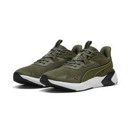 Puma Damen Trainingsschuh "Disperse XT 4 Trainingsschuhe Erwachsene", Gr. 40loden gr&uuml;n schwarz lux lime wei&szlig;, Obermaterial: Synthetik, Textil;