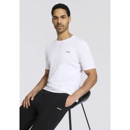 Hugo Herren T-Shirt "Dero", wei&szlig;, Gr. XXL, unifarben, Single Jersey, Obermaterial: 100% Baumwolle, Shirts, Rundhalsausschnitt, Regular Fit, Basic