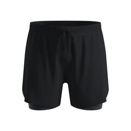 Odlo Zeroweight 5 Inch Print 2-in-1 Short Bekleidung Herren schwarz