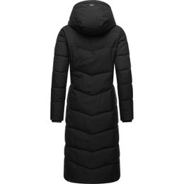 Ragwear Damen Steppmantel "Pavla Extralong", schwarz, Gr. XXL, Oberstoff: 100% Polyester. Futter: 100% Polyester. Wattierung: 100% Polyester.