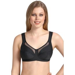 Damen Entlastungs-BH "Clara", ANITA SINCE 1886, Gr. 75, schwarz, Microtouch, Obermaterial: 85% Polyamid, 15% Elasthan, Mesh, Netz, leicht