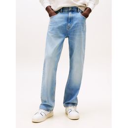 Tommy Jeans Herren Regular-fit-Jeans "Otis Regular Straight", blau, Gr. 36, Denim/Jeans, Obermaterial: 81% Baumwolle, 18% Lyocell, 1% Elasthan,