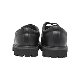 Brandit Damen Stiefel "Brandit Vegantom 3 Eyelet Boots", Gr. 43, schwarz, Leder, unifarben, Schuhe