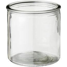 IB Laursen Hannah Glastopf Zylinderform 10 cm &Oslash;: 10 cm skandinavische Deko Online Shop