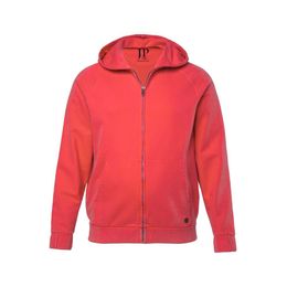 JP1880 Zip-Up Hoodie male Red size 6XL