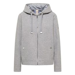Cecil Zip-Up Hoodie female Grey size XXL