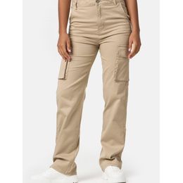 Worldclassca Cargo Pants 'Damen Cargohose Freizeithose' female Beige size L