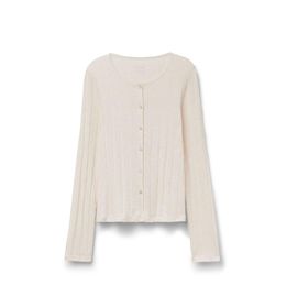 Intimissimi Knit Cardigan 'Sweet Pointelle' female Beige size L