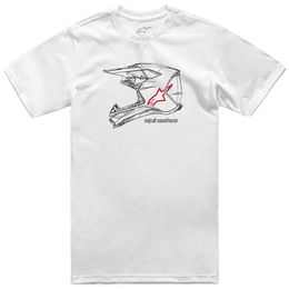 Alpinestars MX Helme CSF, T-Shirt