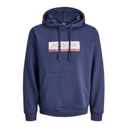 Jack & Jones Jack & Jones Sweatshirt 'JORInwood' Herren Gr&ouml;&szlig;e XS violettblau / karminrot / wei&szlig;
