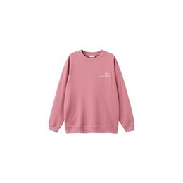 MANGO TEEN Sweatshirt 'Spirit' male Pink size XXS