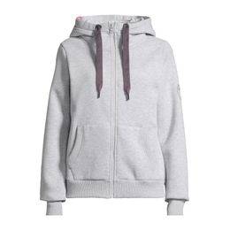 Salzhaut Zip-Up Hoodie 'S&ouml;&ouml;te' female Grey size XXL