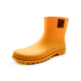 THIES Outdoor Rubber Boots 'Bio Rainboot | 100% waterproof biodegradable rainboots' female Orange size 36